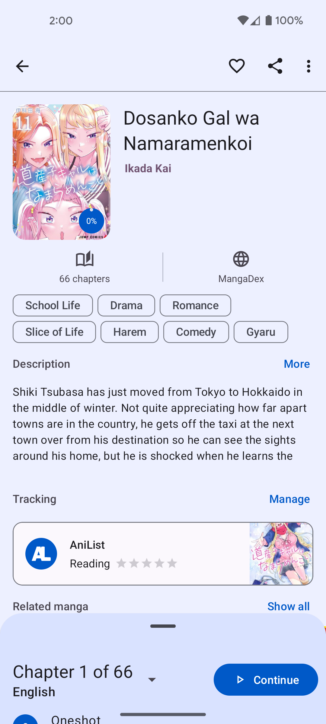 Kotatsu - Manga reader for Android